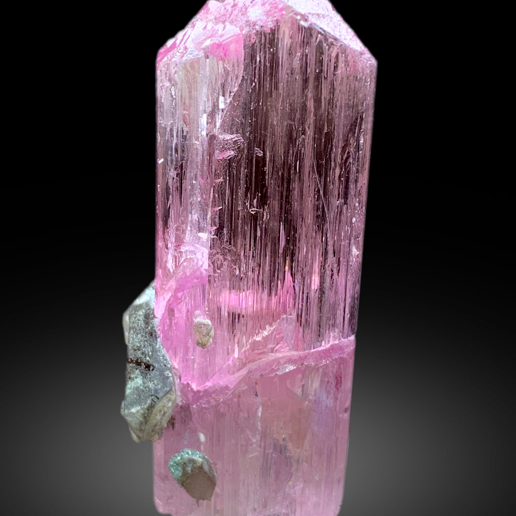 V Shape Terminated Transparent Pink Kunzite with Quartz from Nuristan ...