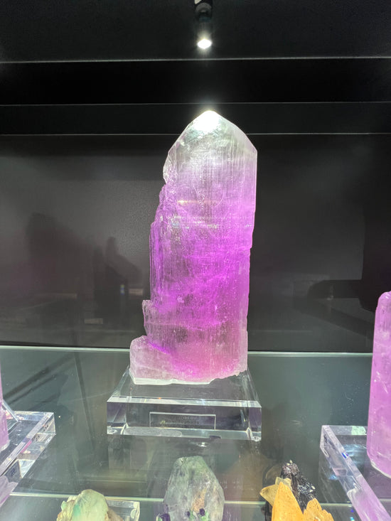 Museum Grade Bicolor Kunzite Crystal, V Shape Terminated Kunzite, Raw ...