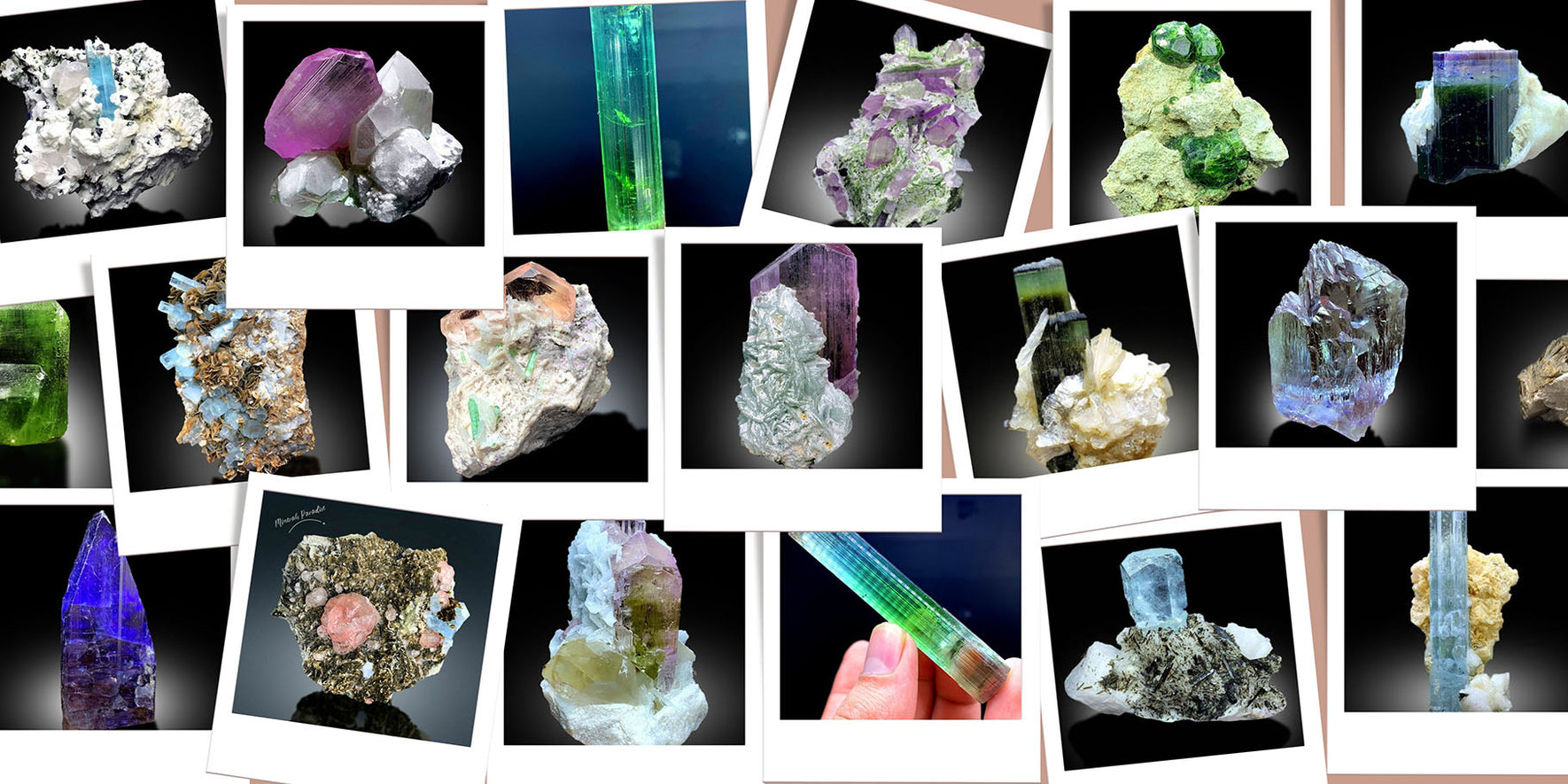 Minerals Paradise: Natural Mineral Specimens, Crystals, and Loose Gems